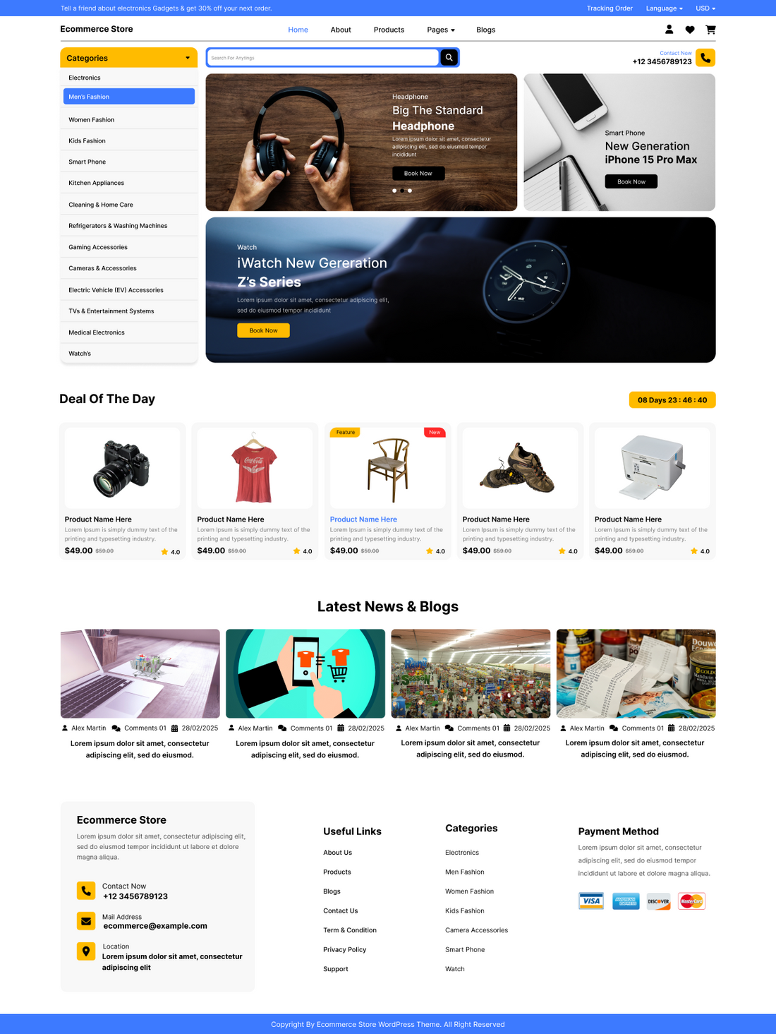 Flex Ecommerce Store – Flex Theme